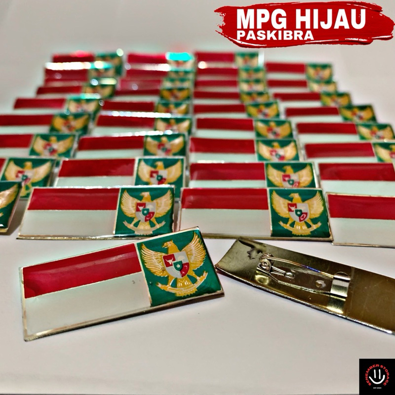 Jual PIN MPG GARUDA PASKIBRA HIJAU - PIN MPG HIJAU MERAH PUTIH GARUDA ...