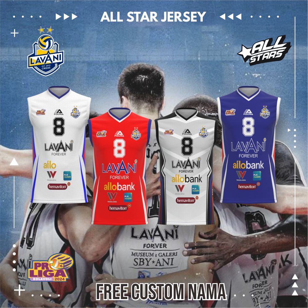 Jual JERSEY VOLI LAVANI 2024 | JERSEY PROLIGA | JAKARTA LAVANI VOLI ...
