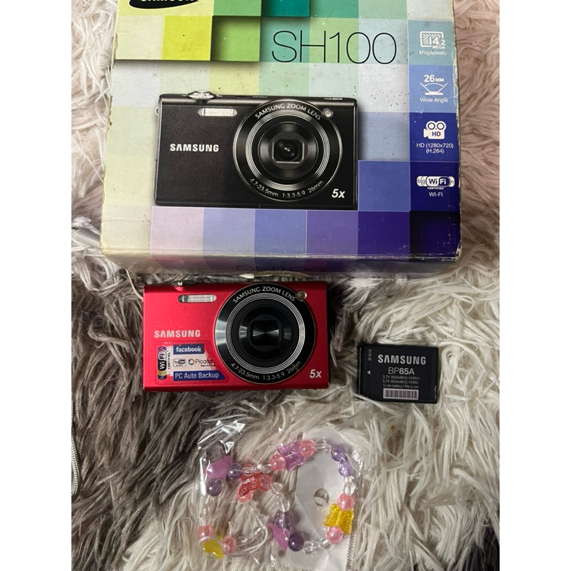 Jual DIGICAM SAMSUNG SH-100 RED EDITION camdig touchscreen | Shopee ...