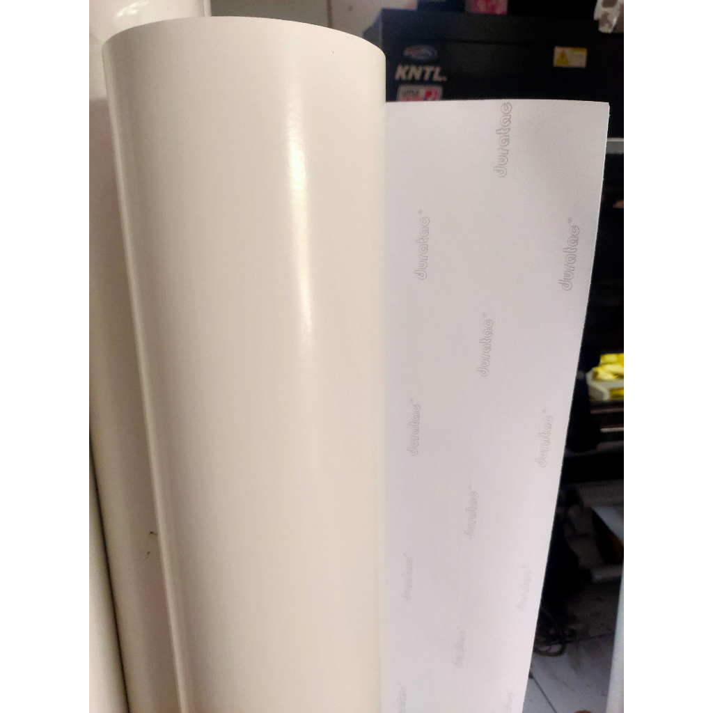 Jual BAHAN PRINTING STICKER GLOSSY DURATAC SIAP GROSIR-BAHAN STICKER ...