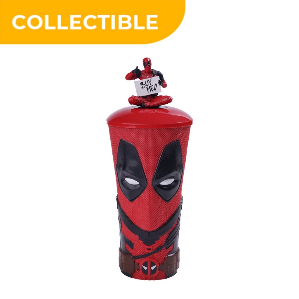 Jual Collectible Deadpool Cup + Topper | Shopee Indonesia