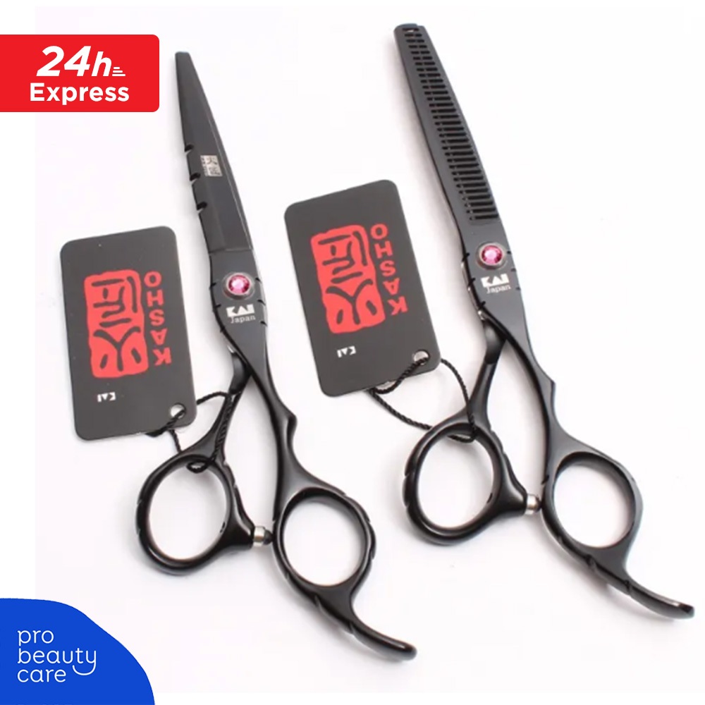 Jual Kasho - Gunting Potong Rambut Set (Gunting Sasak & Gunting Potong ...