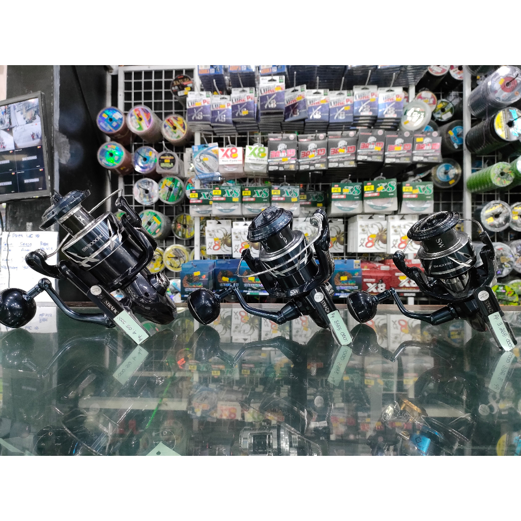 Jual REEL SHIMANO STRADIC SW 4000 XG, SW 5000 XG,SW 6000HG, SW 8000 HG ...