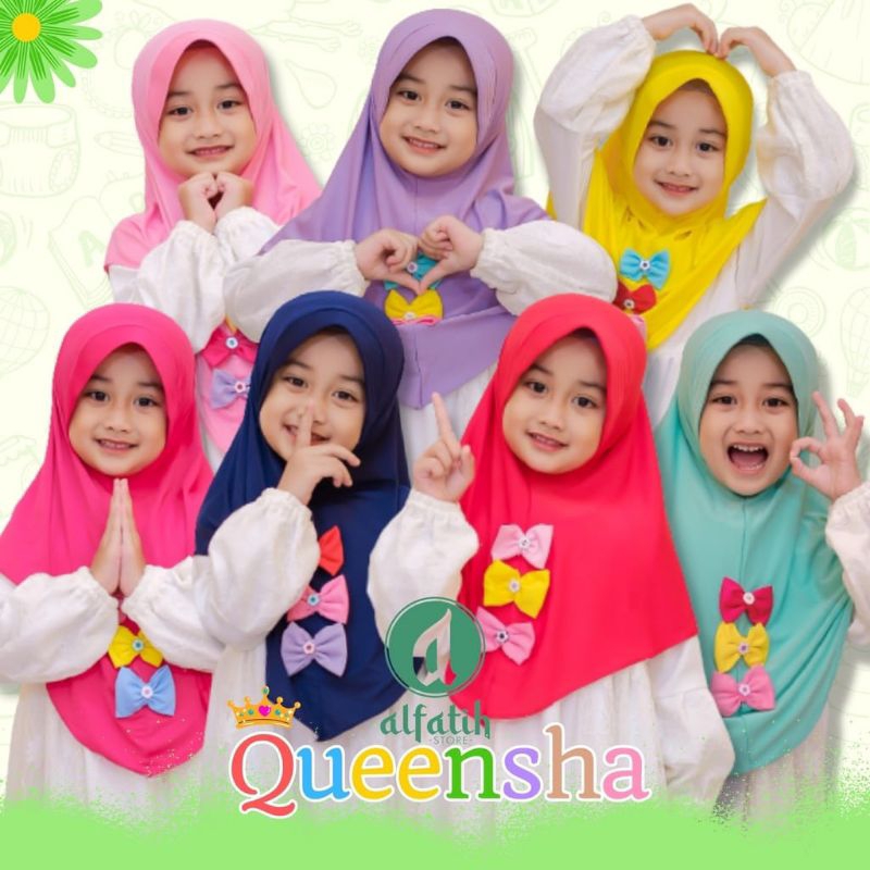 Jual Jilbab Anak Queensha / Jilbab Anak Usia 3-5 Tahun / Jilbab Anak Instan / Jilbab | Shopee ...