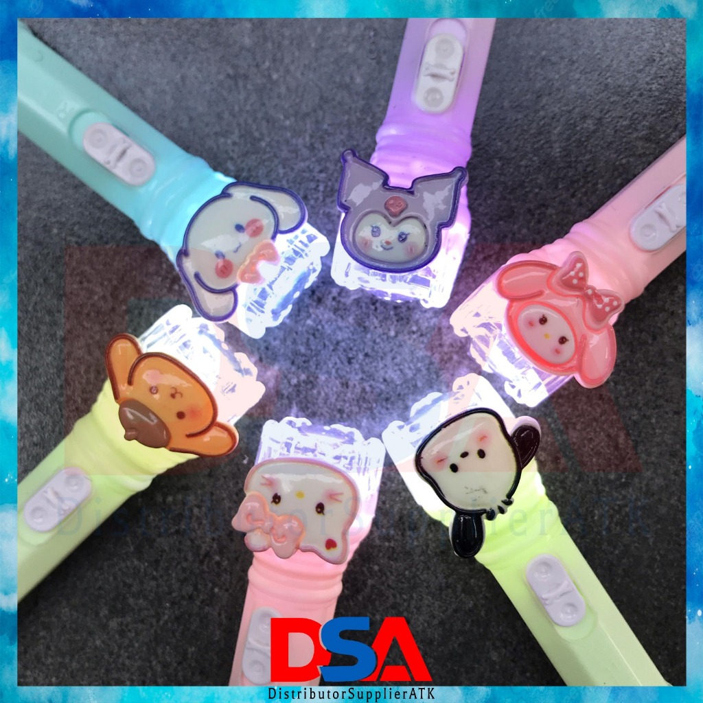 Jual LAMPU SENTER MINI MOTIF SANRIO SENTER MINI SUPER TERANG LAMPU ...