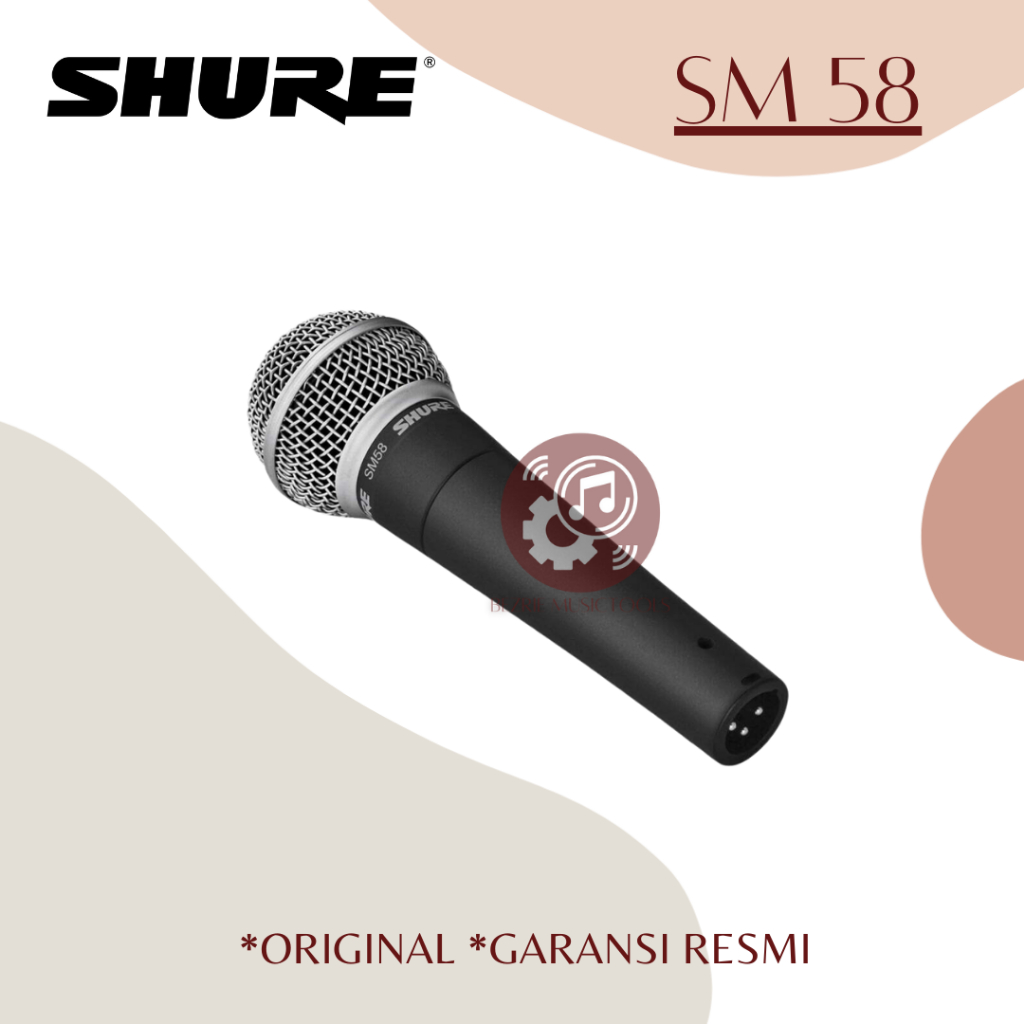 Jual Mic Shure SM58 Vocal Dynamic Microphone Original Shure SM 58 | Shopee Indonesia