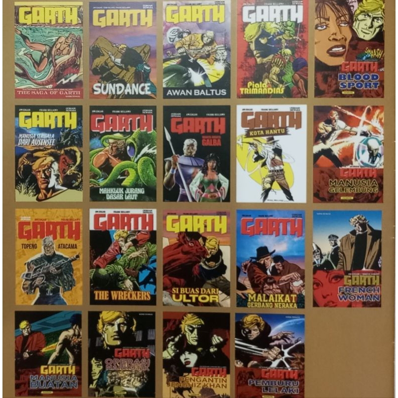 Jual Komik Garth - Jim Edgar dan Frank Bellamy | Shopee Indonesia