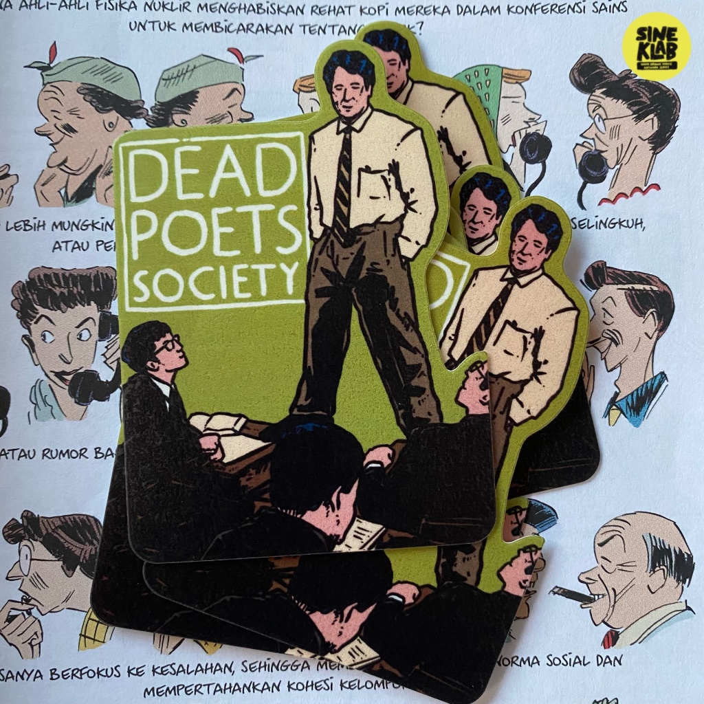 Jual sineklab - Sticker DEAD POET SOCIETY - Edisi Sticker Film / Movie / Cinema / Series ...