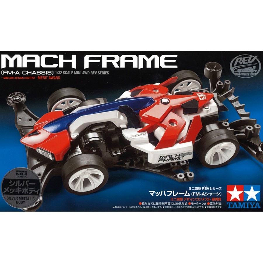 Jual Tamiya 95164 Mach Frame Silver Metallic Body (FMA Chassis ...