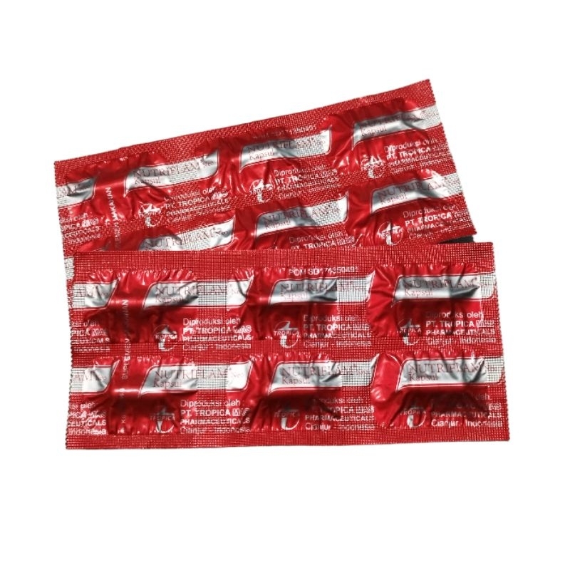 Jual Nutriflam neo strip 6 kapsul | Shopee Indonesia