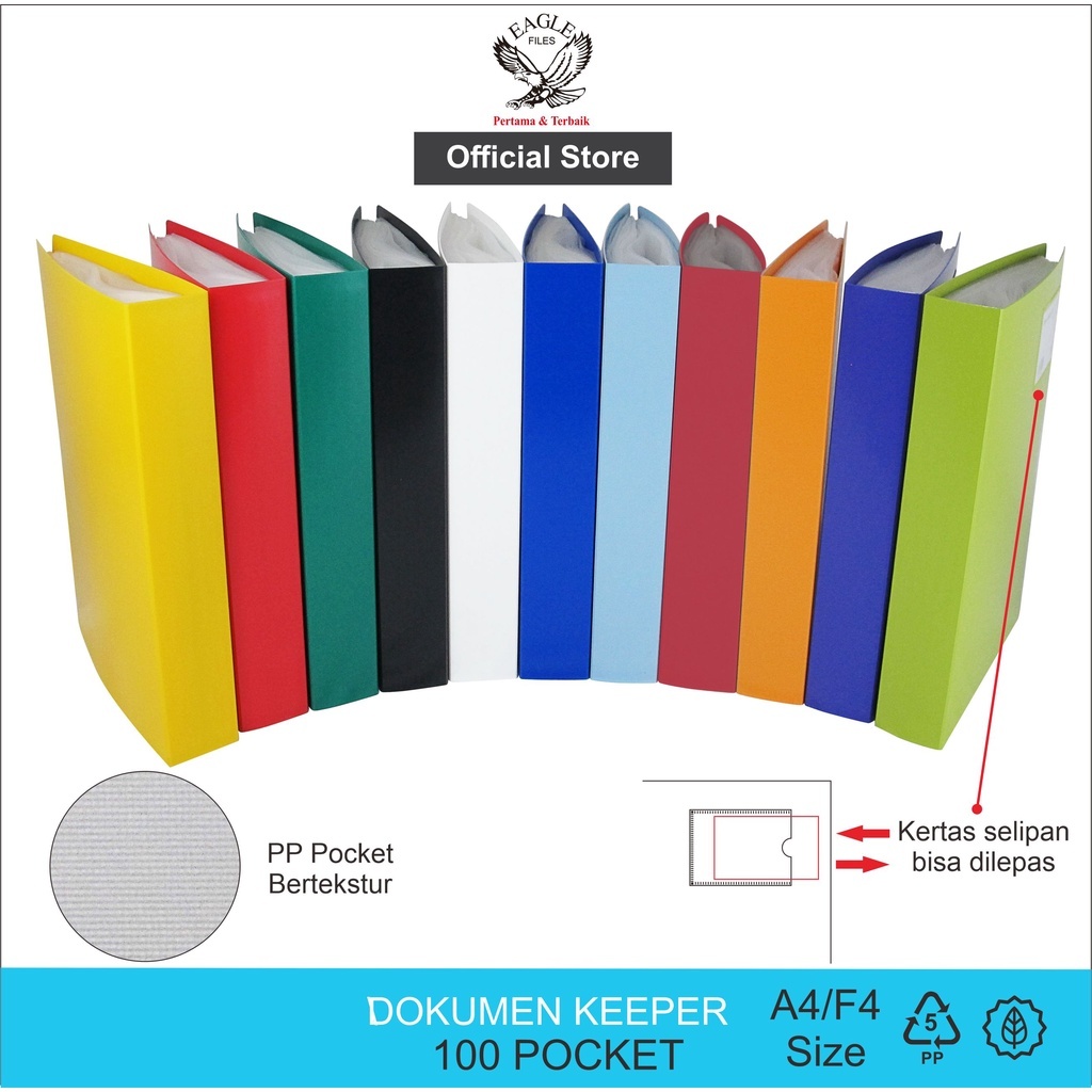 Jual Dokumen Keeper / Clear Holder / Document Keeper / Display Book ...