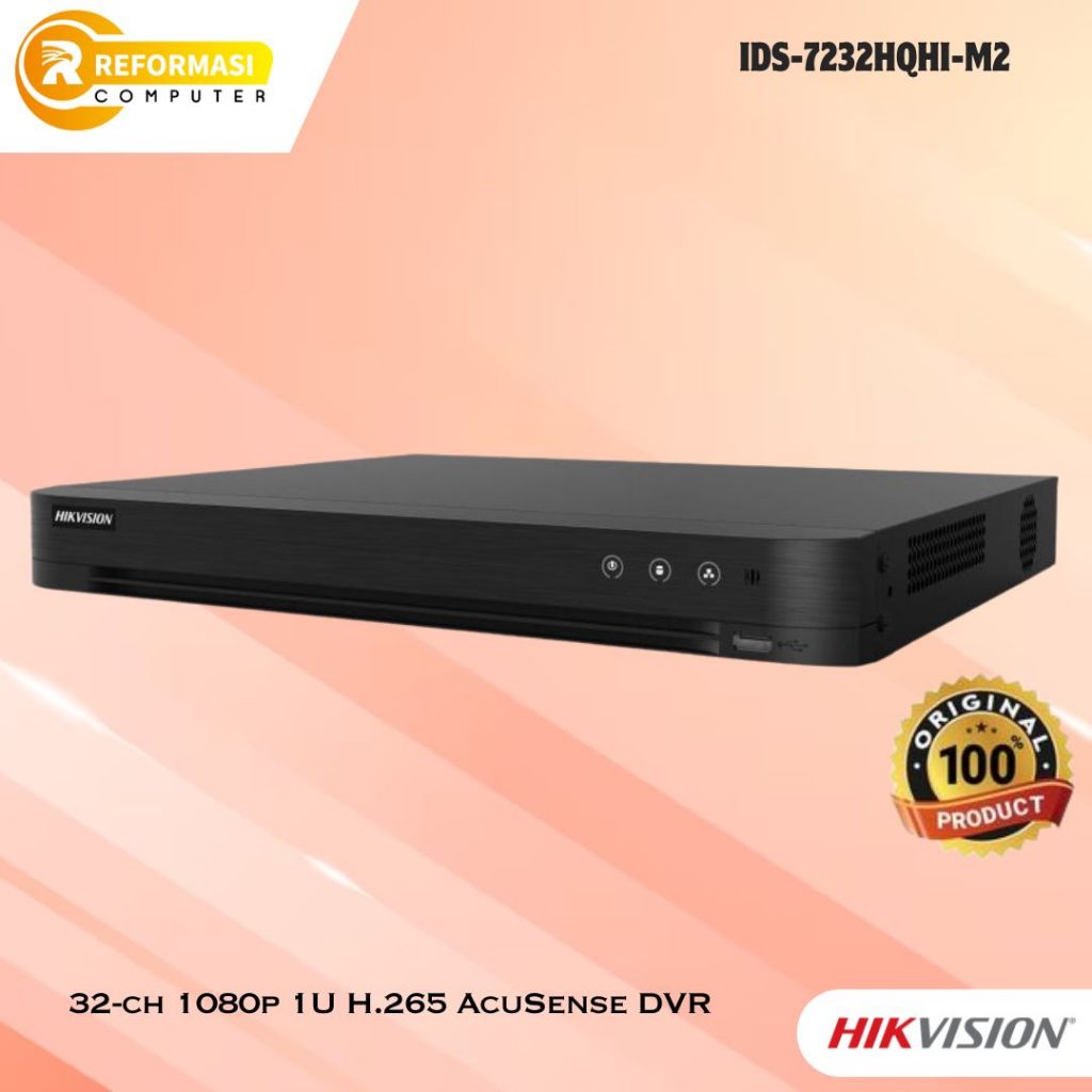 Jual Hikvision iDS-7232HQHI-M2/S DVR NVR Kamera CCTV 5MP 32CH+8CH IP ...