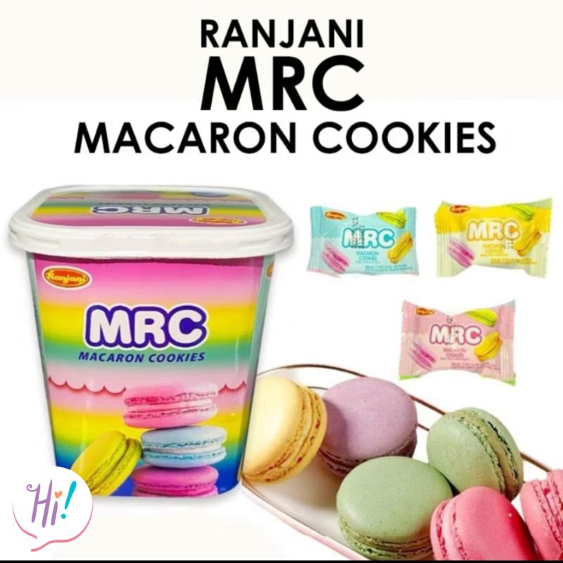 Jual RANJANI MRC MACARON COOKIES/ 1 TOPLES ISI 20 PCS @ 92 GR | Shopee ...