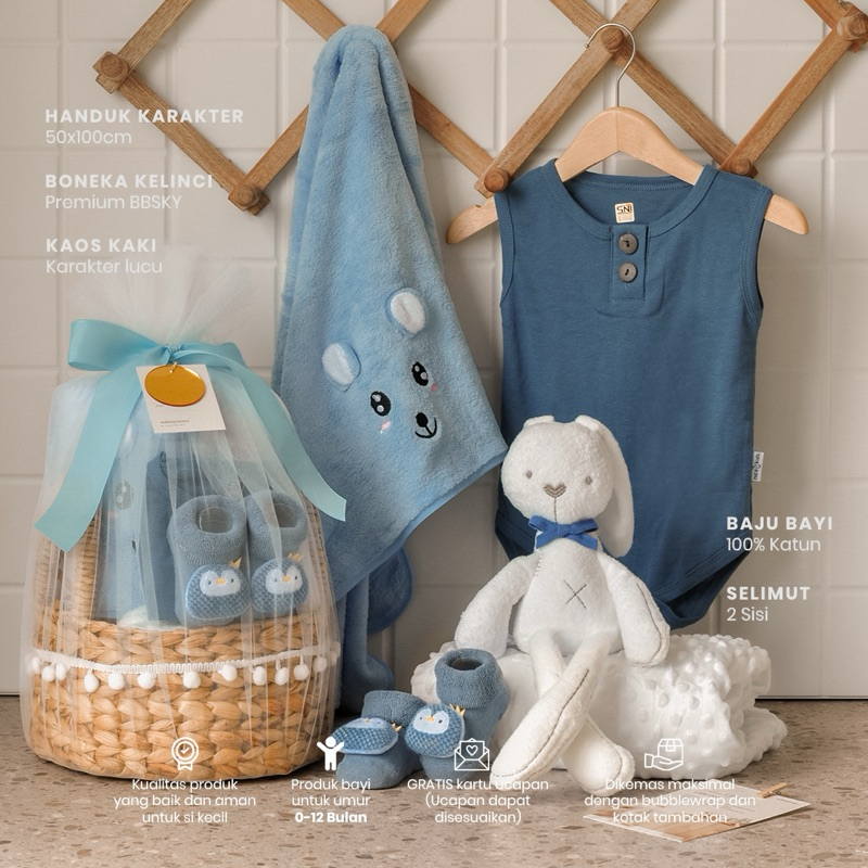 Jual Baby Newborn Gift Set | Hampers Bayi | Baby Hampers | Newborn ...