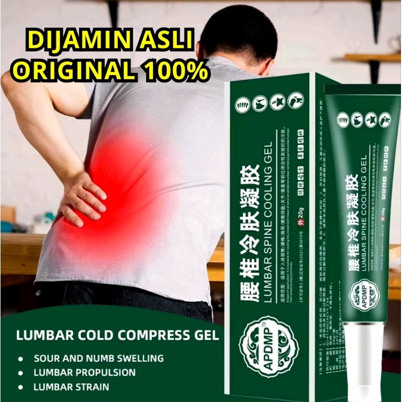 Jual Lumbar spine cooling gel apdmp asli original cold compress gel ...