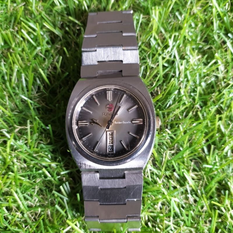 Jual Jam tangan pria Vintage RADO GOLDEN GAZELLE original | Shopee ...