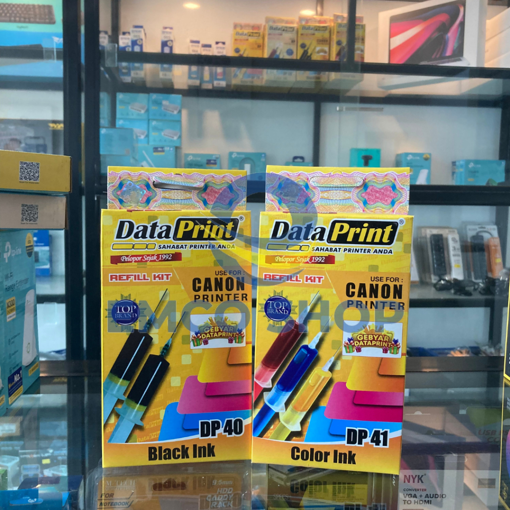 Jual Tinta Refill Data Print Canon Black & Colour ( Refill Kit ...