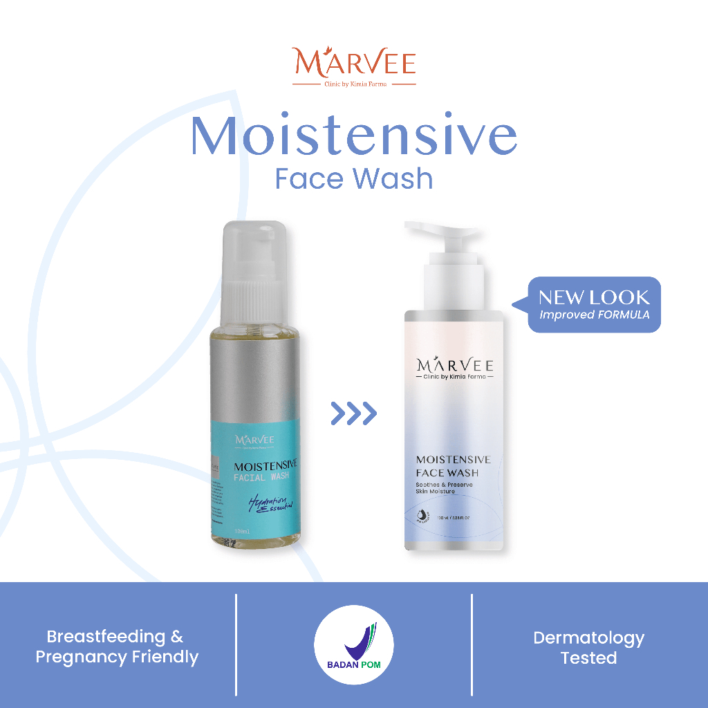 Jual Marvee Moistensive Face Wash 100ml | Shopee Indonesia