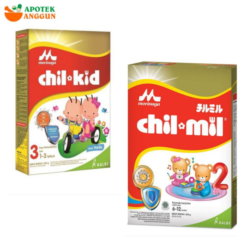 Jual MORINAGA CHIL KID GOLD VANILA 200g/CHIL MIL 200g | Shopee Indonesia