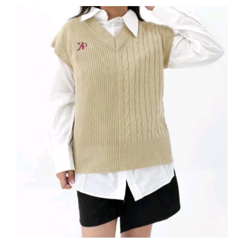 Jual Rompi Vest Rajut CK Coksu | Shopee Indonesia