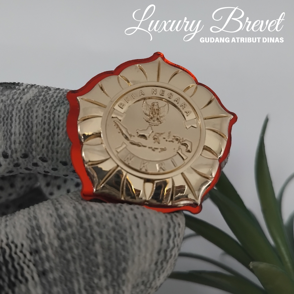 Jual PIN BELA NEGARA LUXURY/ PIN BELA NEGARA/ PIN LUXURY/ BREVET LUXURY ...