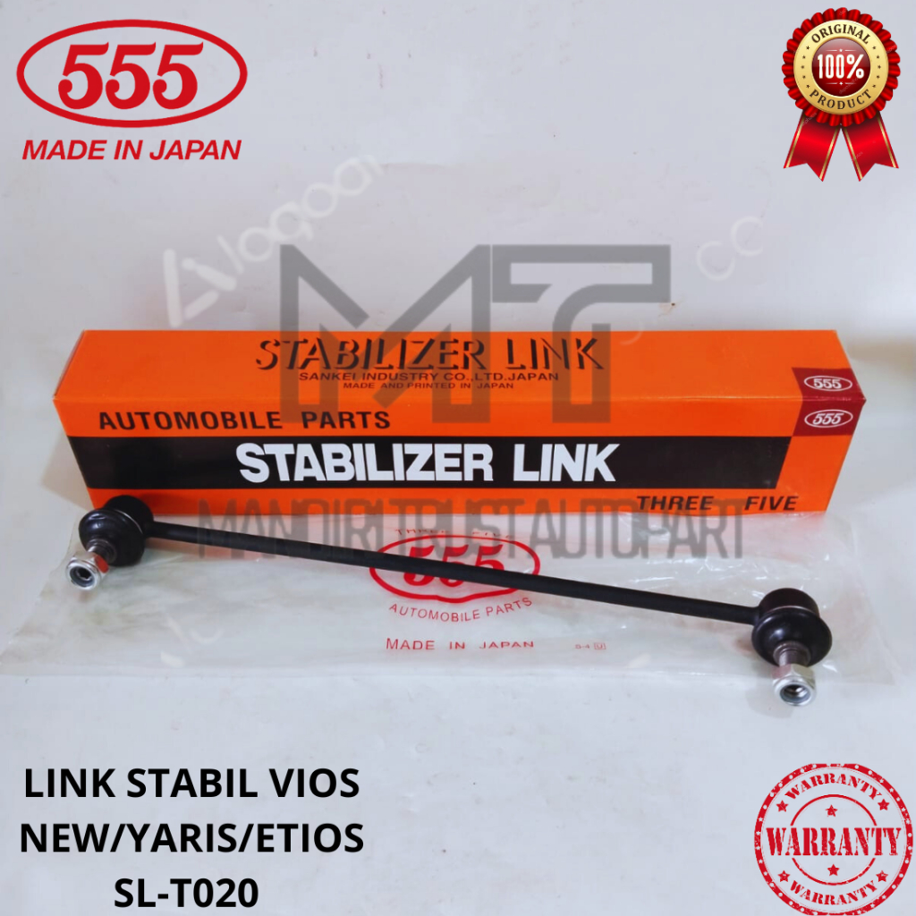Jual LINK STABIL LINK STABILIZER 555 TOYOTA VIOS NEW YARIS BAKPAO 2003-2013 SL-T020 ORIGINAL ...