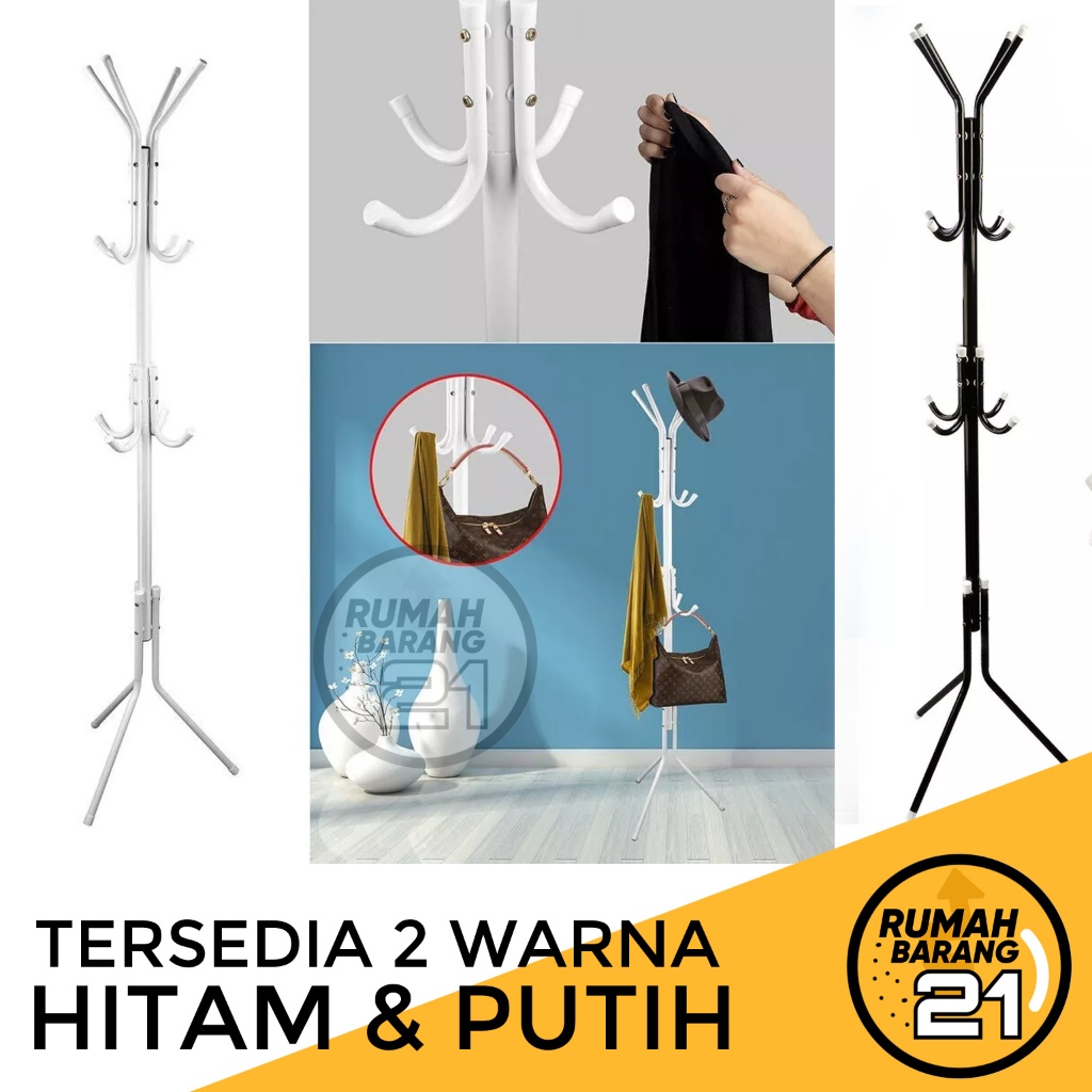 Jual Stand Hanger Gantungan Jaket/ Gantungan Tiang/ Gantungan Helm ...