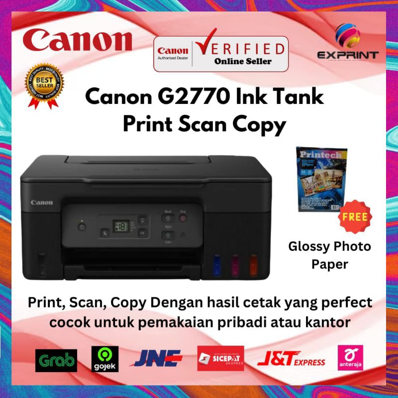 Jual Printer Canon Pixma G2770 print scan copy | Shopee Indonesia