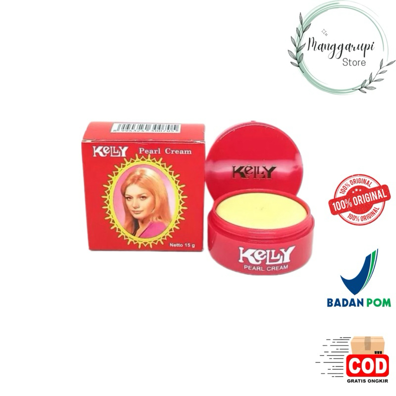 Jual Kelly Pearl Cream 15gr Original BPOM - KRIM KELLY | Shopee Indonesia