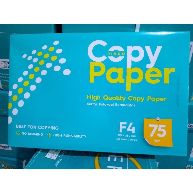 Jual kertas HVS F4 75 gr COPY PAPER | Shopee Indonesia