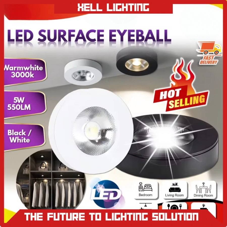 Jual Lampu Downlight Outbow Spot 5W 7W LED Spotlight Lemari Mebel Dapur ...