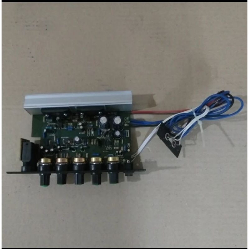 Jual KIT ACTIVE SPEAKER AMPLIFIER 500WATT SANKEN A1216 / C2922 5DY 2 ...