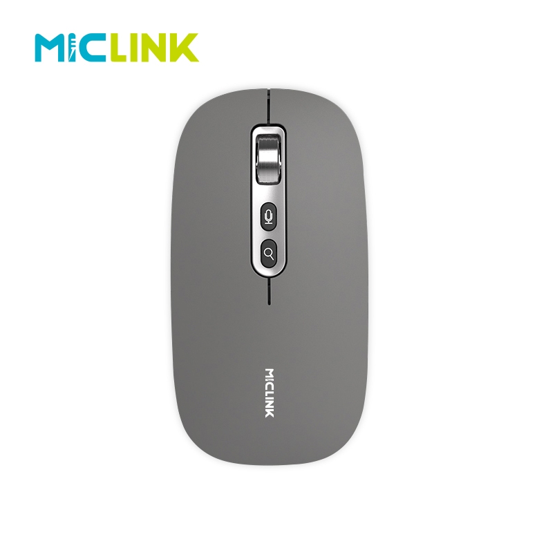 Jual MICLINK - M108 Gray Mouse AI Silent Click / Wireless Bluetooth ...