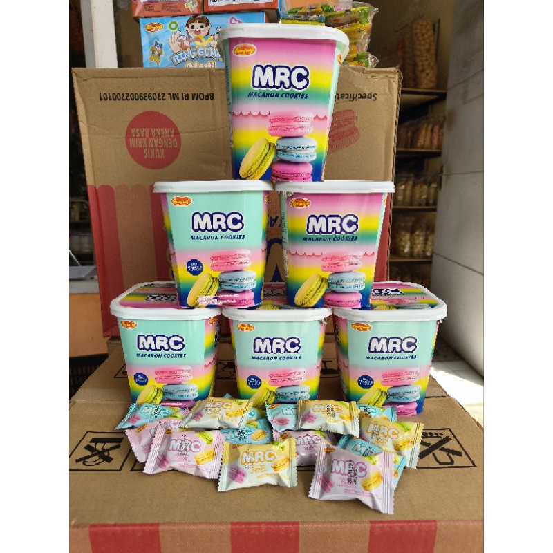 Jual (BOX) Macaron Cookies MRC Ranjani (20 pcs) | Shopee Indonesia
