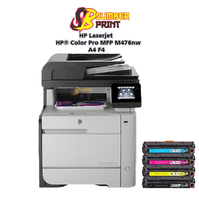 Jual Printer Hp LaserJet Pro MFP M476nw Color | Printer All in One ...