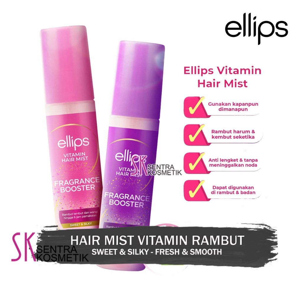 Jual ELLIPS Hair Mist Vitamin Rambut Fragrance Booster 100 ml | Shopee ...