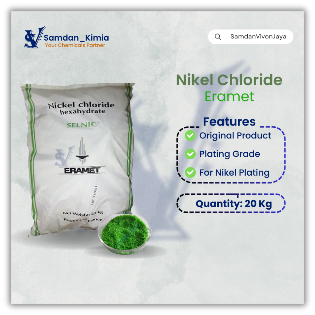 Jual Nikel Chloride Hexahydrate Ex. Eramet (20 Kg) | Shopee Indonesia