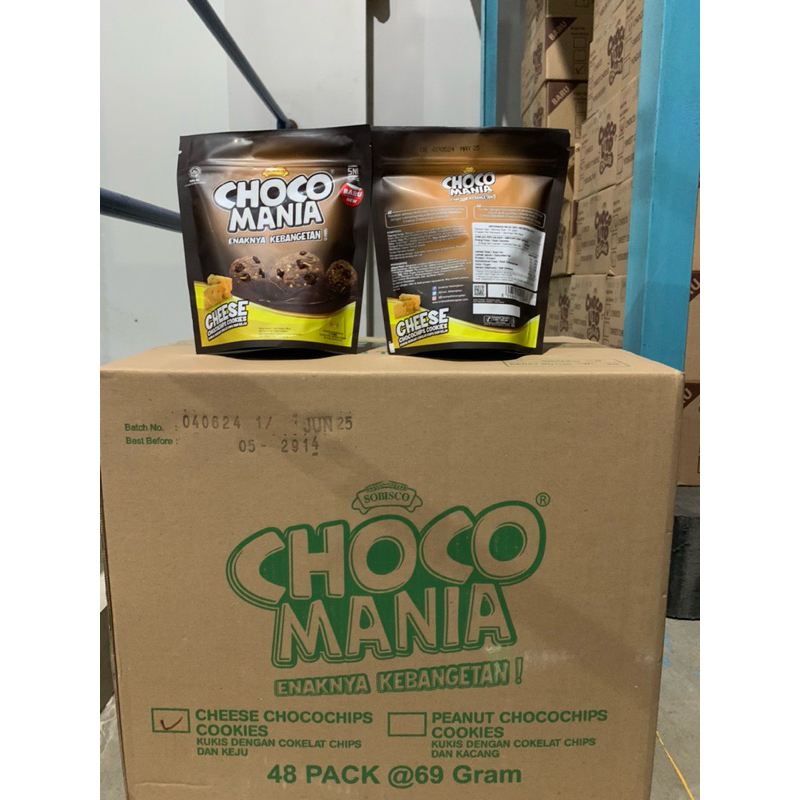 Jual Chocomania Chocochip Cheese Cookies Kemasan Pouch | Shopee Indonesia