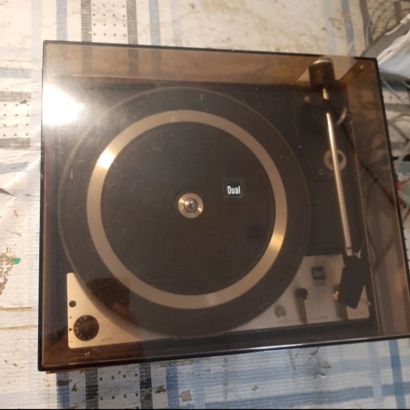 Jual turntable Dual 1226, vinyl player, bekas, kuno bagus masih jalan ...
