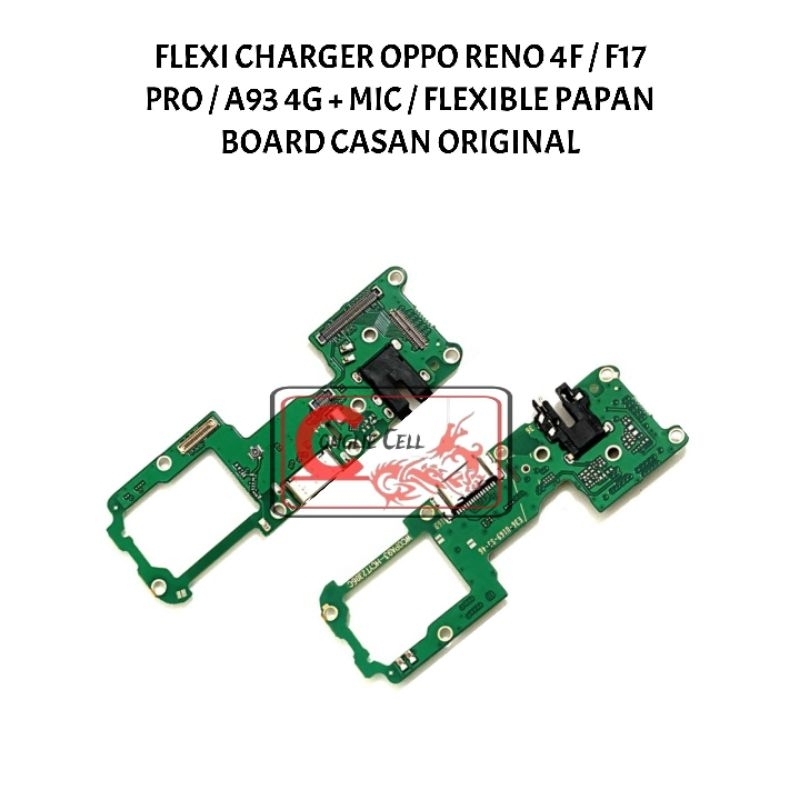Jual FLEXIBEL FULL IC CHARGER OPPO RENO 4F / F17 PRO / A93 4G + MIC / FLEXIBLE PAPAN BOARD CASAN ...