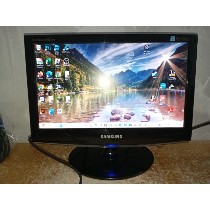 Jual Monitor LCD SAMSUNG 16 inch wide screen normal | Shopee Indonesia
