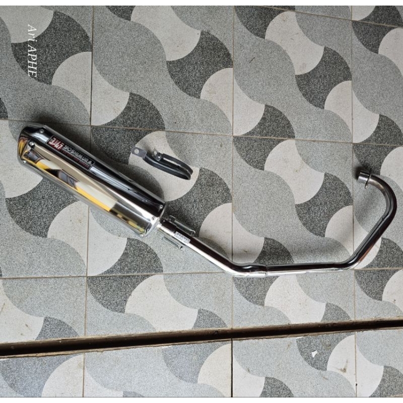 Jual knalpot YOSHIMURA honda NEW MEGAPRO monoshock fullsystem mega pro ...