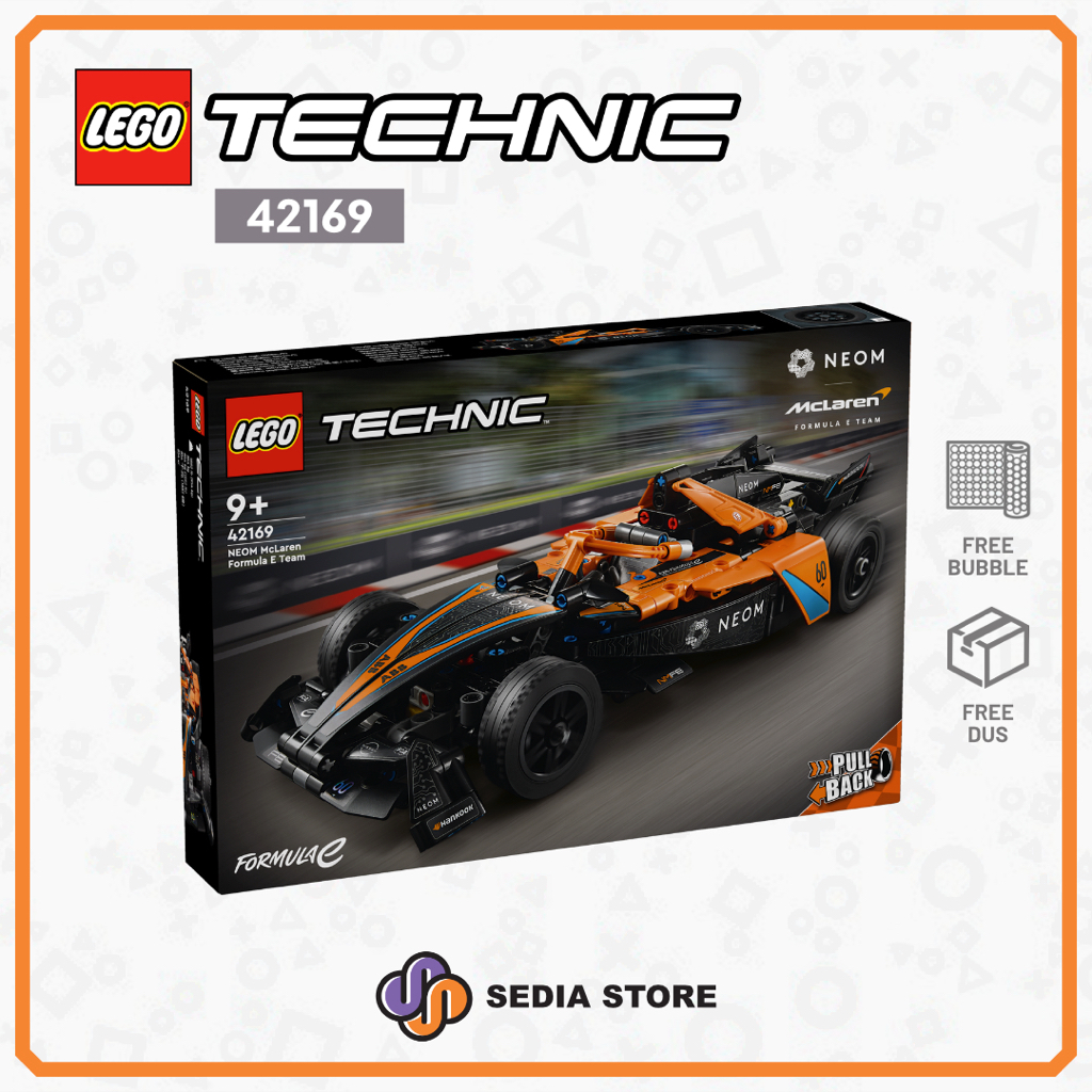 Jual LEGO Technic Formula E 42169 - NEOM McLaren | Shopee Indonesia