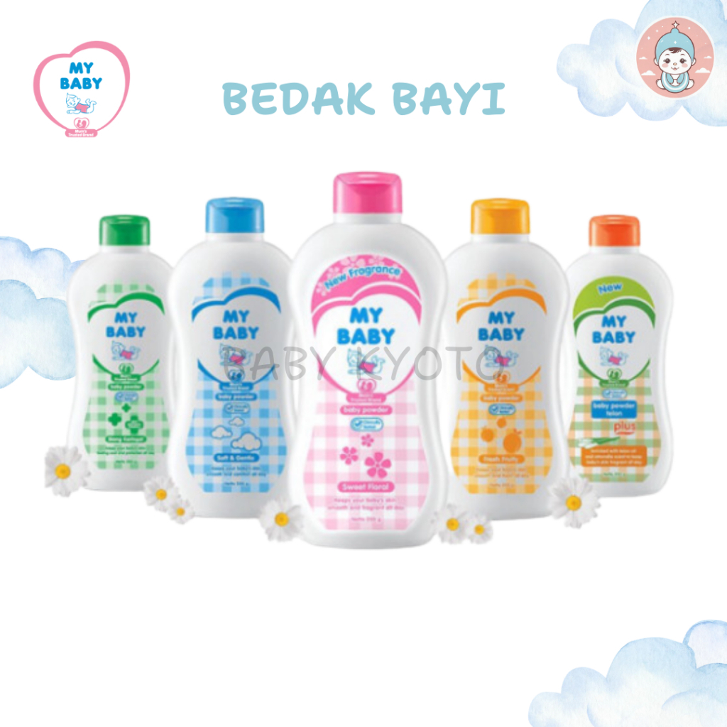 Jual BK My Baby Powder Bedak Bayi Perlengkapan Mandi Perawatan Anak 60 ...