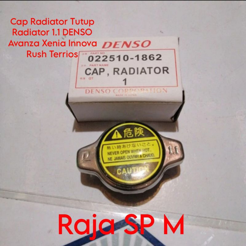Jual Cap Radiator Tutup Radiator 1.1 DENSO Vios Fortuner Pajero Gran ...