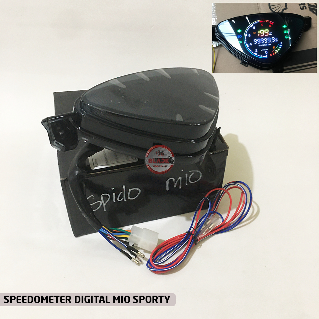 Jual Speedometer Full Digital Indicator Mio Sporty / Speedo DIGITAL YMH ...