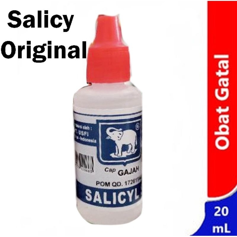 Jual OBAT KULIT SALICYL SEPIRTUS 20ml kemasan botol pelastik. (cap ...