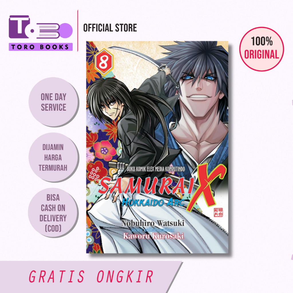 Jual Komik Samurai X Hokkaido Arc - Nobuhiro Watsuki | Shopee Indonesia