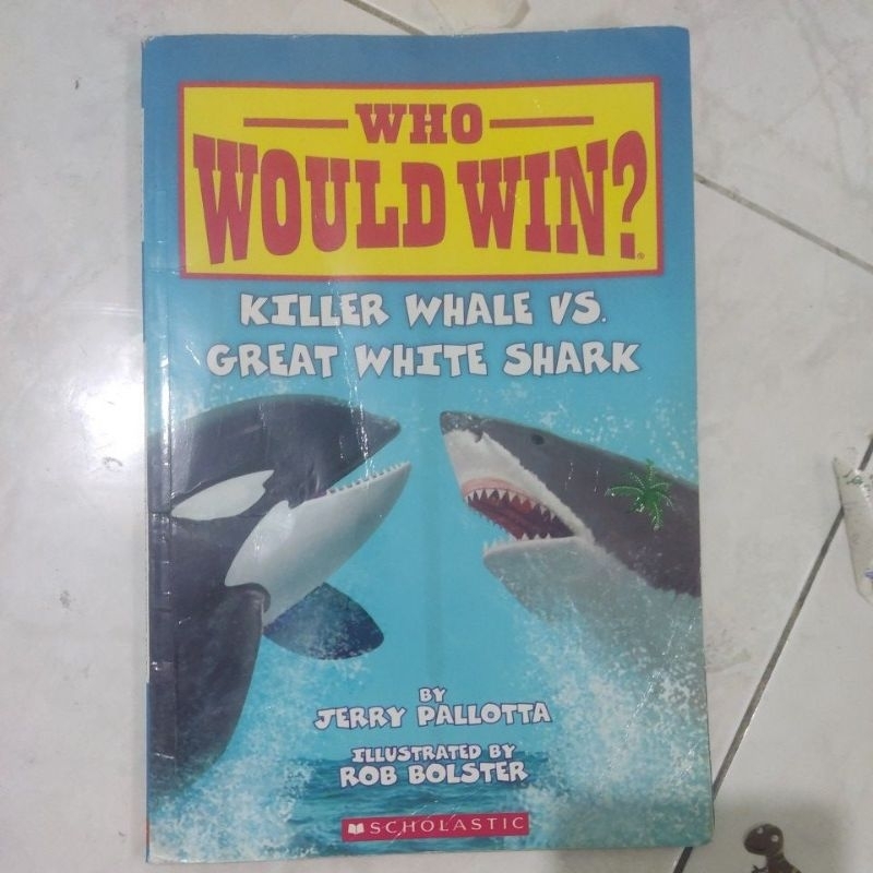 Jual buku anak who would win? killer whale vs great white shark jerry ...