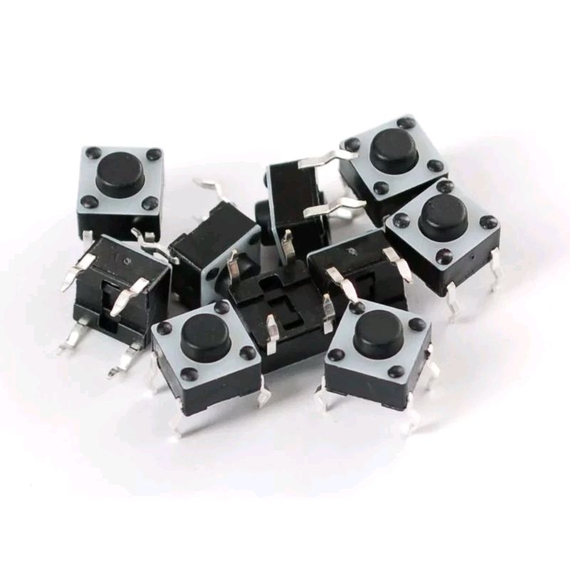 Jual Tact Switch 4 Pin TV China / Tut Switch 4 Kaki Per 10pcs | Shopee ...
